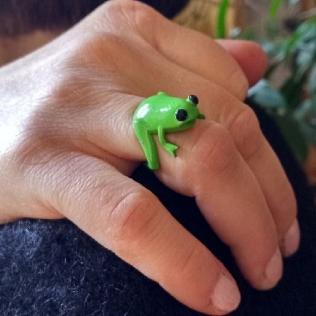 Frog Ring - Etsy