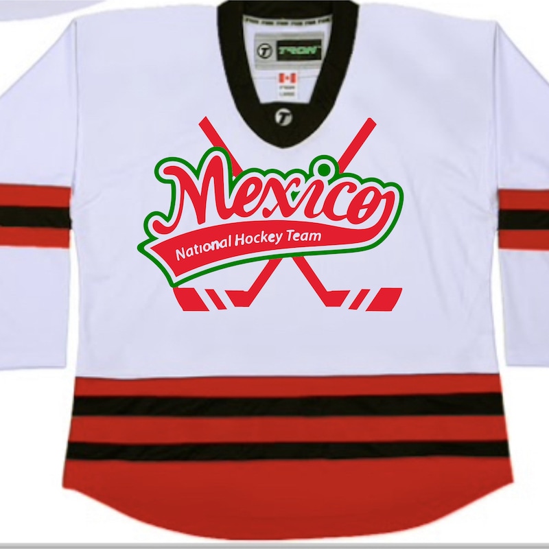 Mexico Hockey Jersey - Etsy