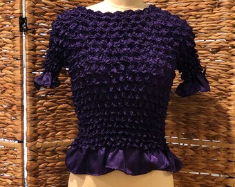 Popcorn Top, 90s Y2K Magic Popcorn Top, Pink Bubble Shirt, Mall Top ...