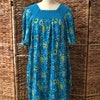 Vintage 70s Hibiscus Print Hawaii Caftan, Tamari Vintage Kaftan, Mumu ...