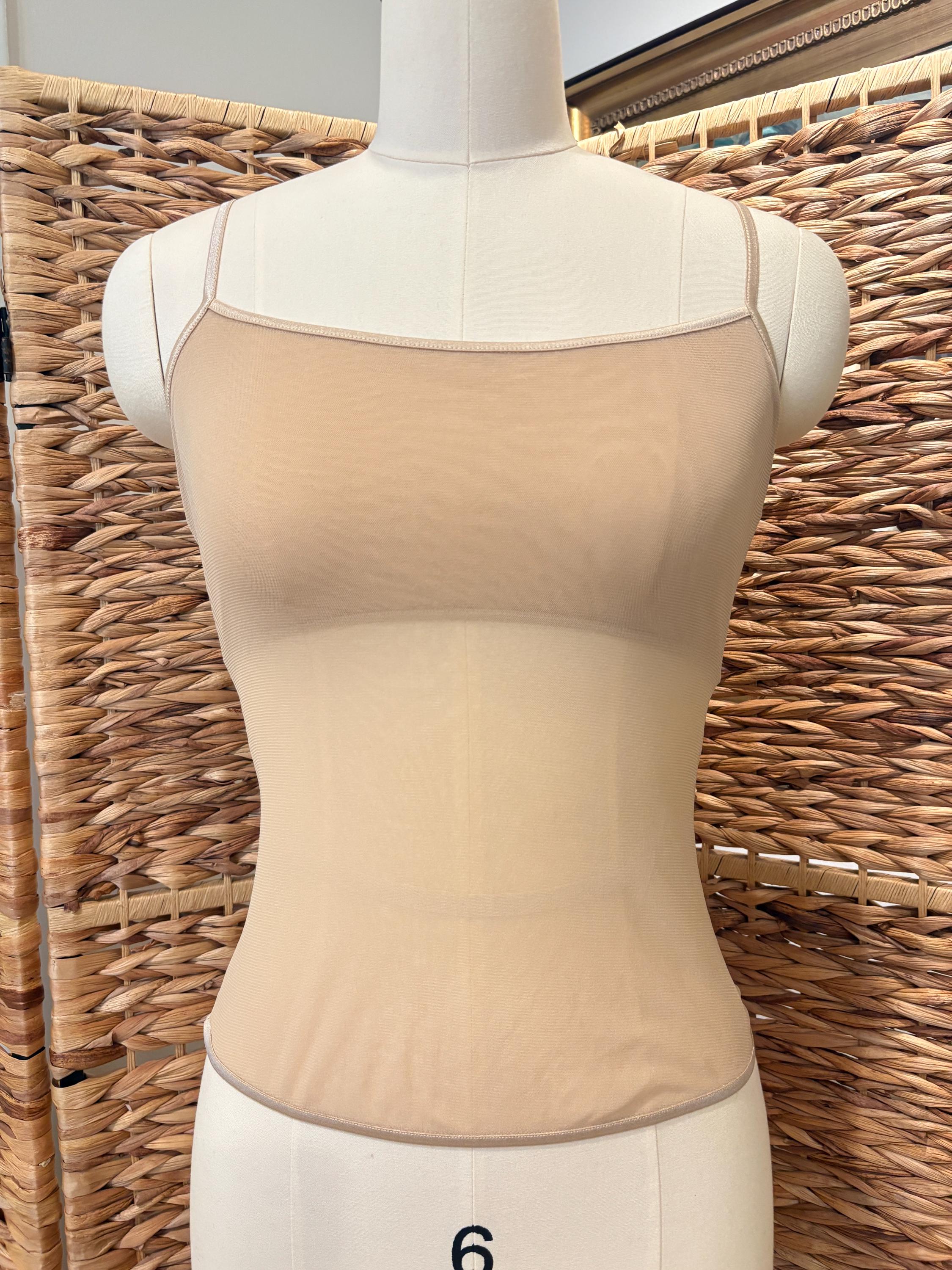 80s Sheer Ecru Camisole, St Eve See Through Cami Top, XS - Etsy