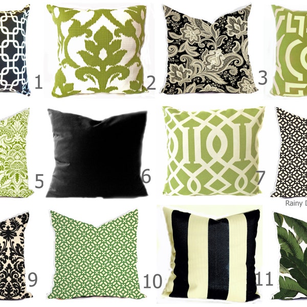 Grass Green Pillow - Etsy