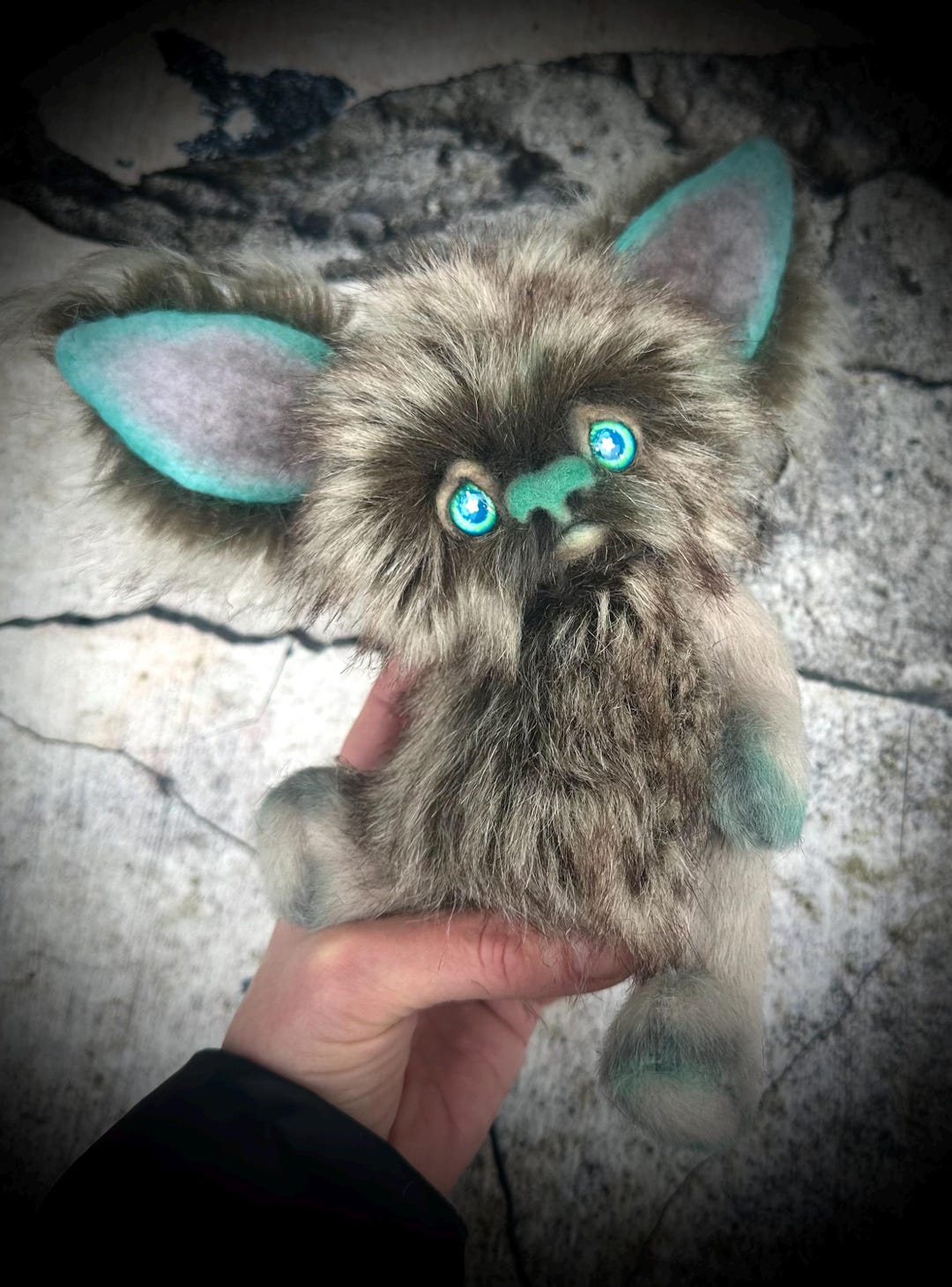 Fantasy Monster Teddy Bear Bear Handmade and Movable Doll Teddy Soft ...