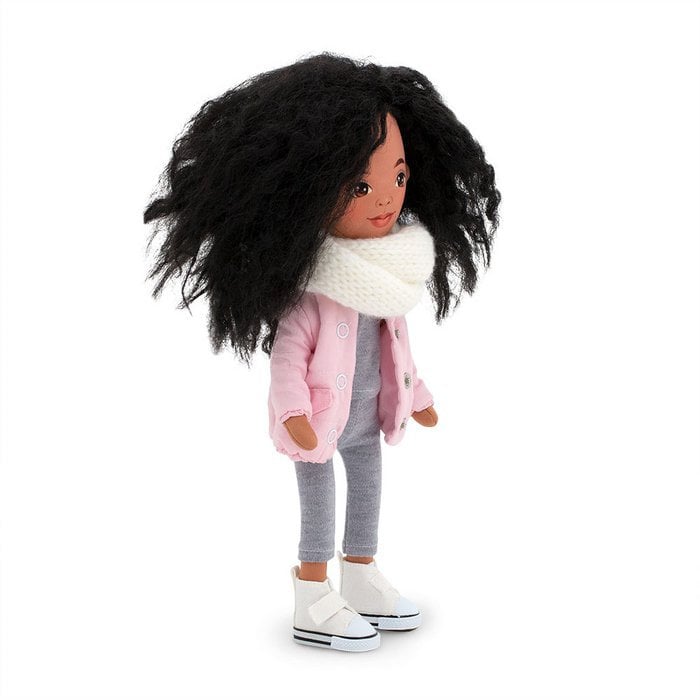 Tina Beautiful Doll With Clothes and Scarf Doll With Long Dark Hair ...