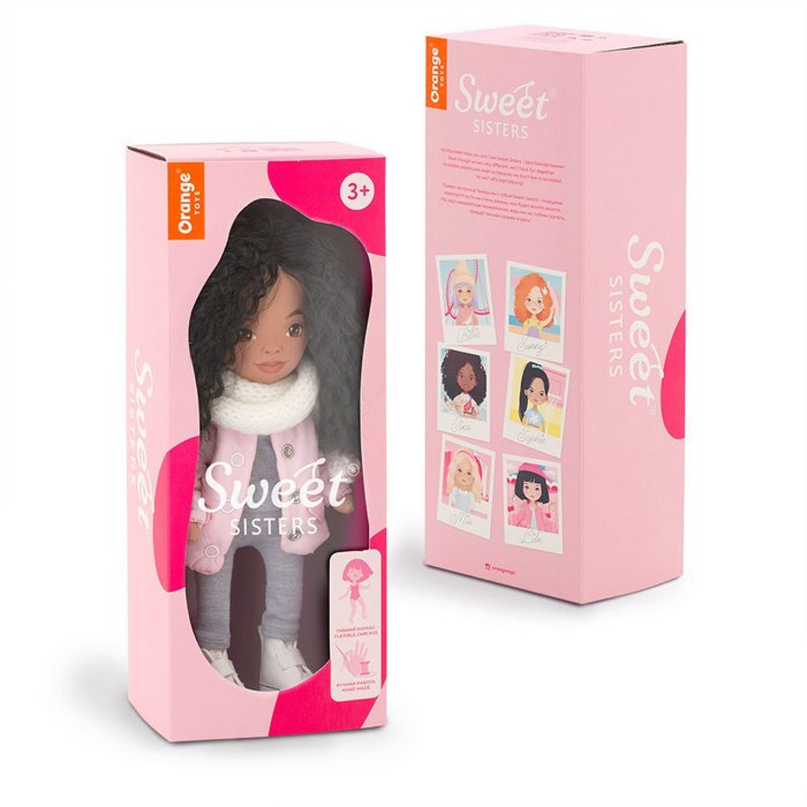 Tina Beautiful Doll With Clothes and Scarf Doll With Long Dark Hair ...