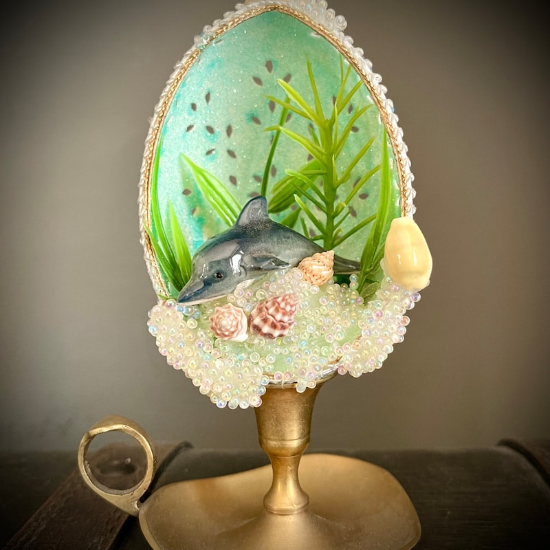 Egg Shell Ornaments - Etsy