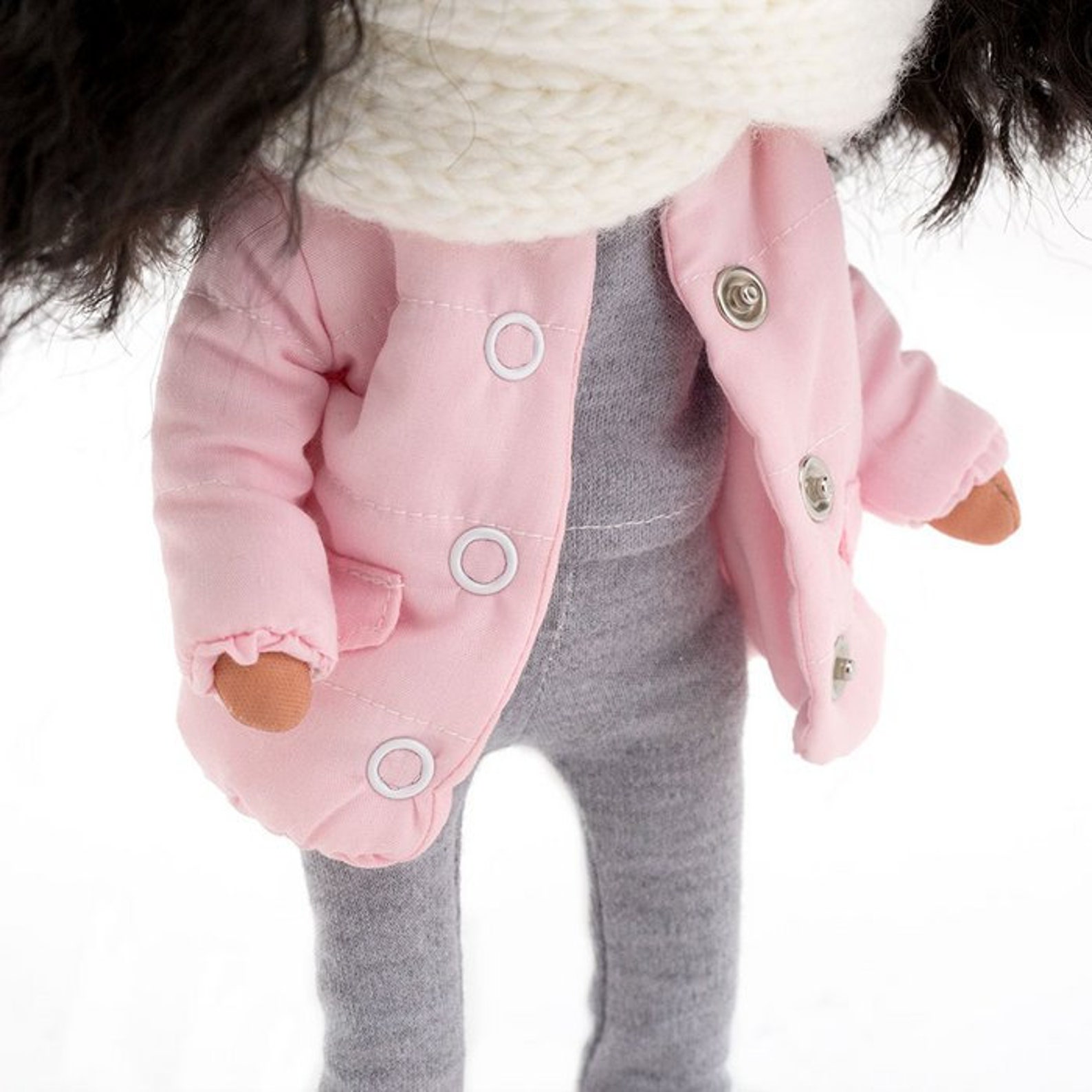 Tina Beautiful Doll With Clothes and Scarf Doll With Long Dark Hair ...