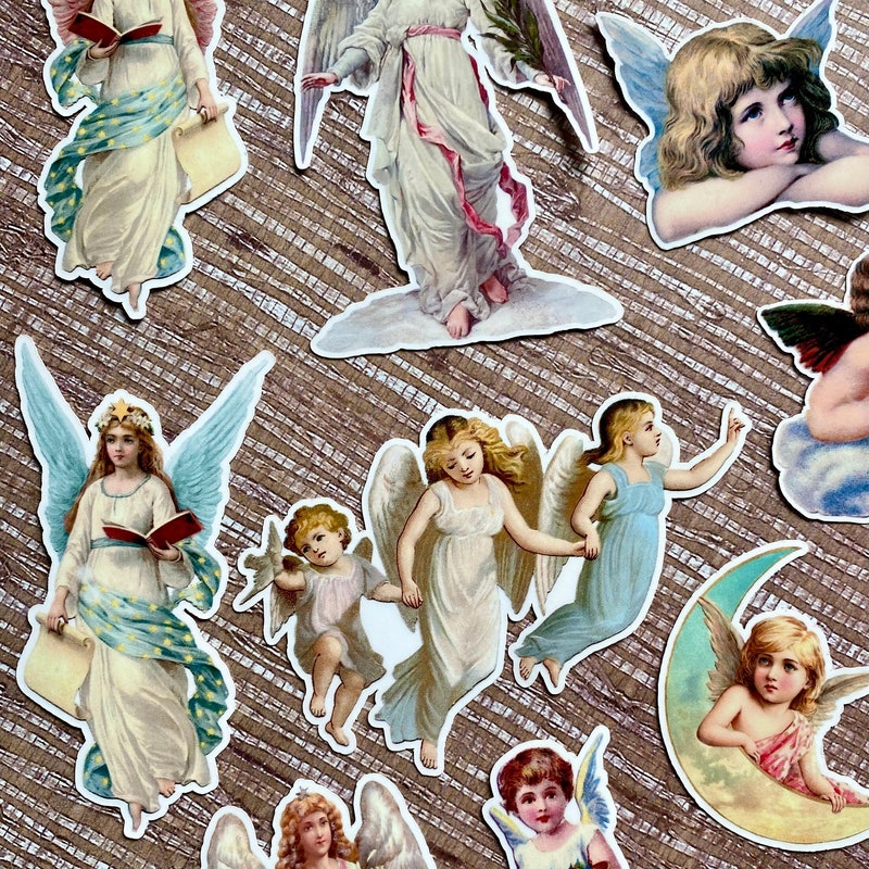 Vintage Angel Decals - Etsy