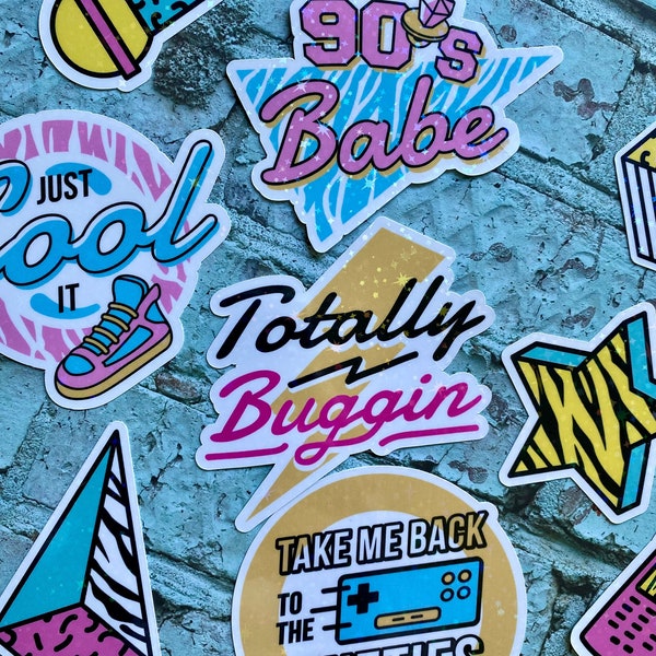 90s Stickers - Etsy