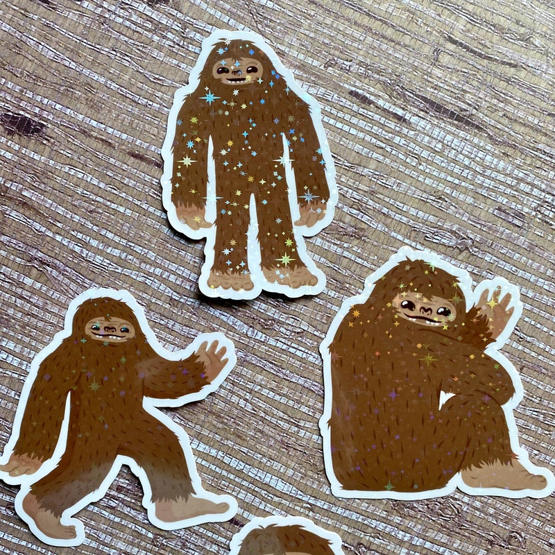 Sasquatch Sticker - Etsy