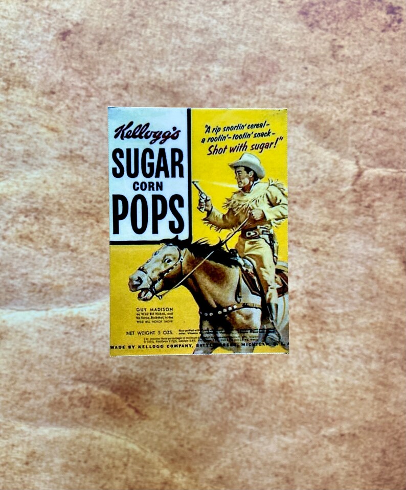 Pack of 9 Waterproof Vinyl Vintage Cereal Box Stickers Retro - Etsy