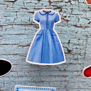 Pack of 25 Waterproof Vinyl Wizard of Oz Stickers, Vintage Dorothy ...