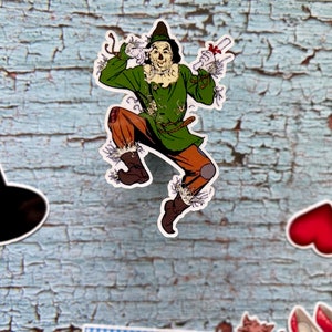 Pack of 25 Waterproof Vinyl Wizard of Oz Stickers, Vintage Dorothy ...