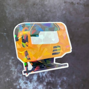 Pack of 7 Waterproof Vinyl Power Tool Stickers, Construction Hard Hat ...