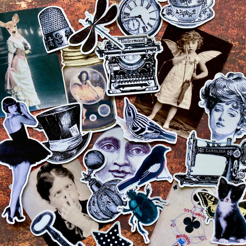 Vintage Stickers - Etsy
