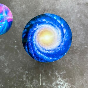 Pack of 12 Waterproof Vinyl Cosmo Stickers, Astronomy Galaxy Space ...