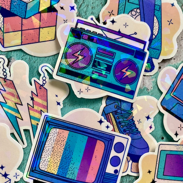 80s Stickers - Etsy