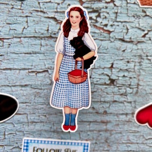 Pack of 25 Waterproof Vinyl Wizard of Oz Stickers, Vintage Dorothy ...