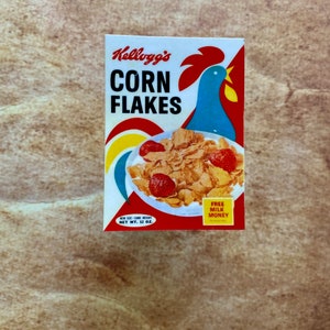 Pack of 9 Waterproof Vinyl Vintage Cereal Box Stickers, Retro Stickers ...