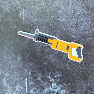 Pack of 7 Waterproof Vinyl Power Tool Stickers, Construction Hard Hat ...