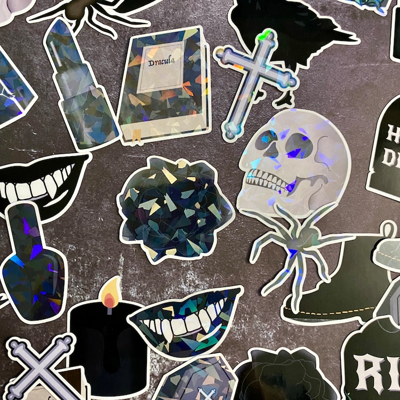 Goth Stickers - Etsy