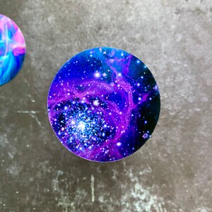 Pack of 12 Waterproof Vinyl Cosmo Stickers, Astronomy Galaxy Space ...