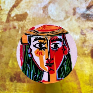 Pack of 12 Waterproof Vinyl Picasso Stickers, Art History Abstract ...
