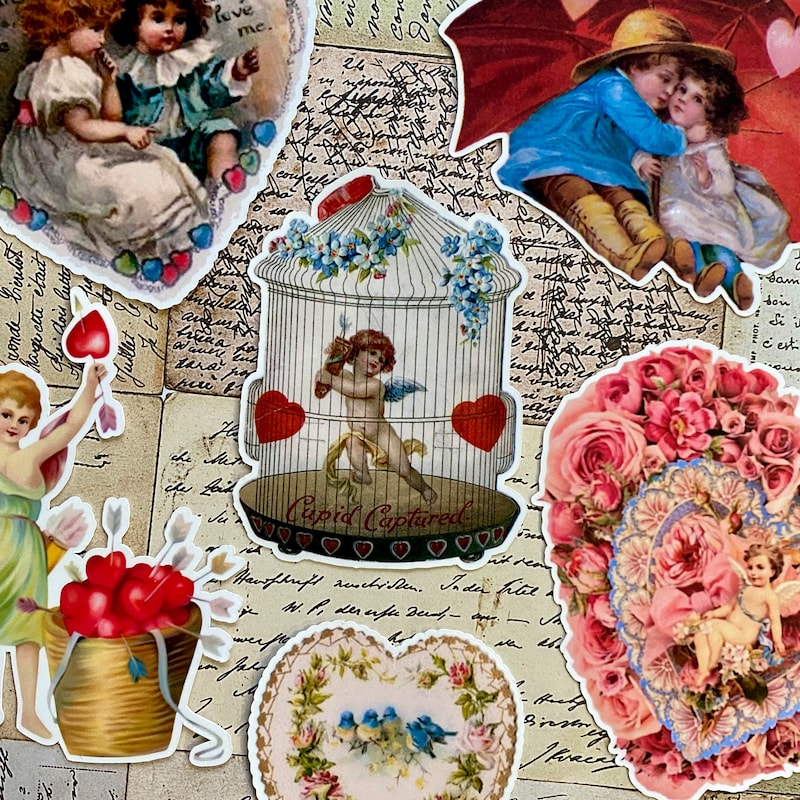 Vintage Stickers - Etsy