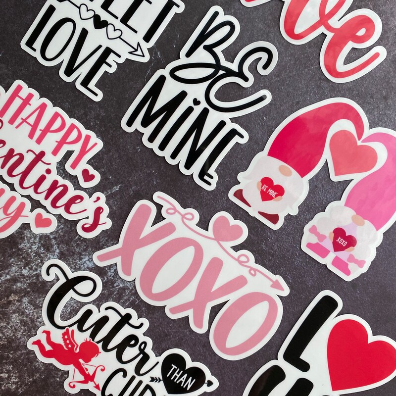 Stickers Valentine - Etsy
