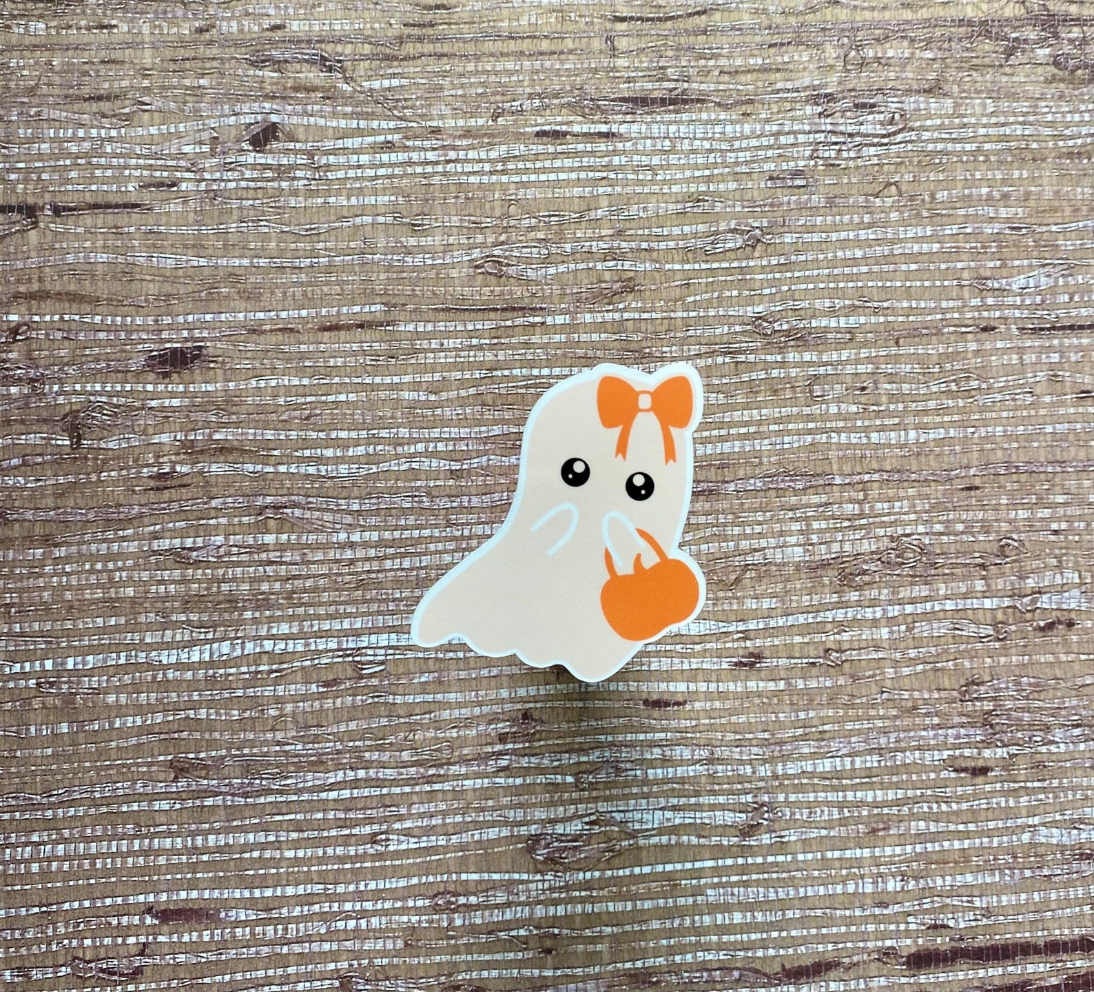 Pack of 6 Waterproof Vinyl Ghost Stickers Cute Halloween - Etsy