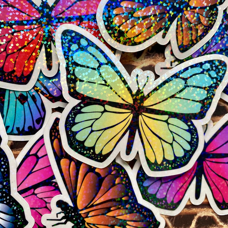 Butterfly Stickers - Etsy