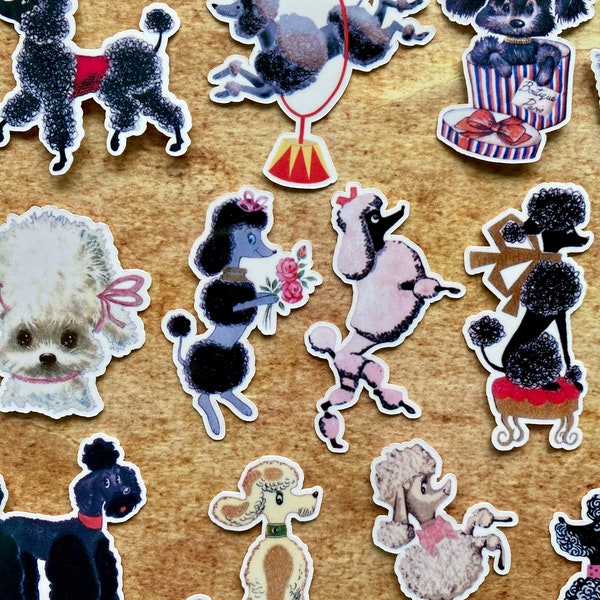 Poodle Sticker - Etsy