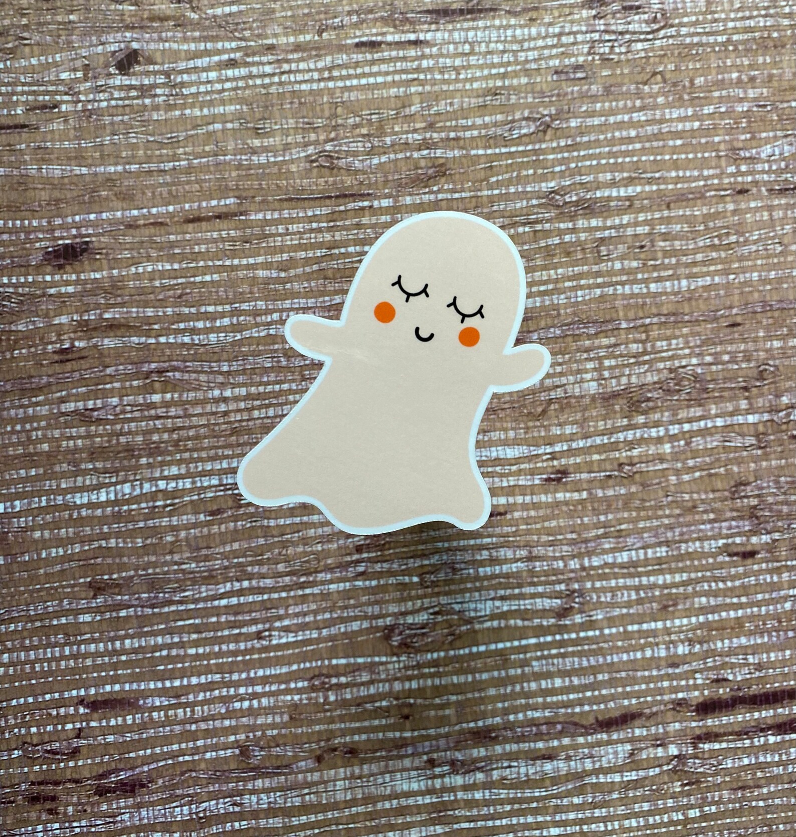 Pack of 6 Waterproof Vinyl Ghost Stickers Cute Halloween - Etsy