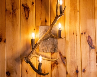 Log Cabin Sconce - Etsy