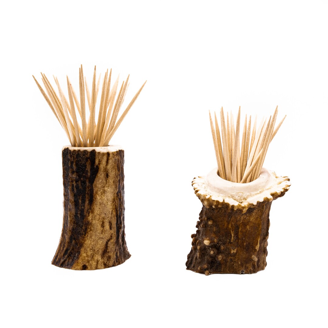Crooked Creek Antler Art - Antler Toothpick Holder - Antler in Kitchen ...