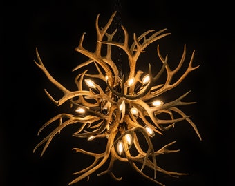 Antler Chandelier - Etsy