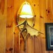 Moose Antler Snowshoe Sconce: Rustic Lodge Wall Lighting - Etsy