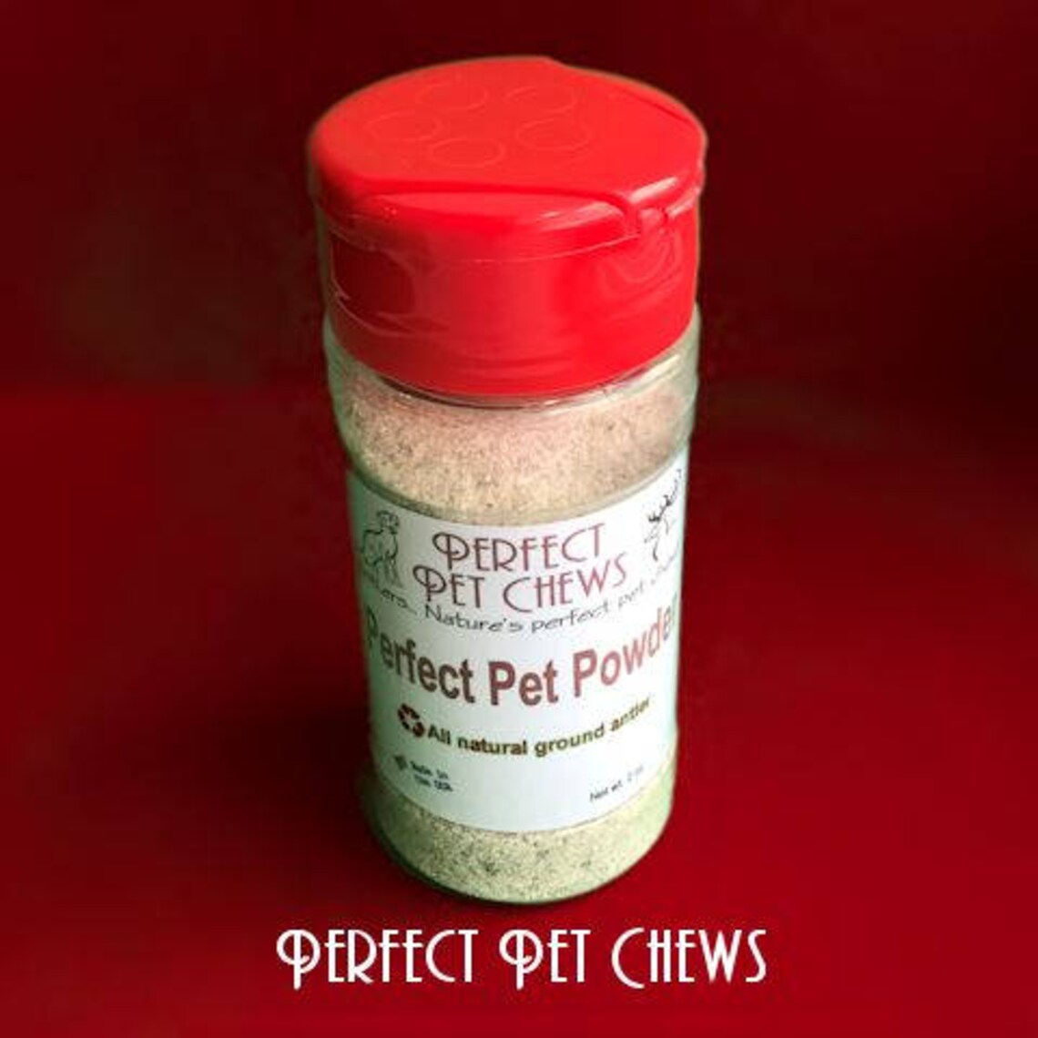 Perfect Pet Chew: 2 oz Antler Powder-All Natural Grade A | Etsy