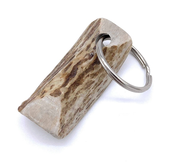 Polished Antler Keychain key Chain for Men / Boyfriend - Etsy