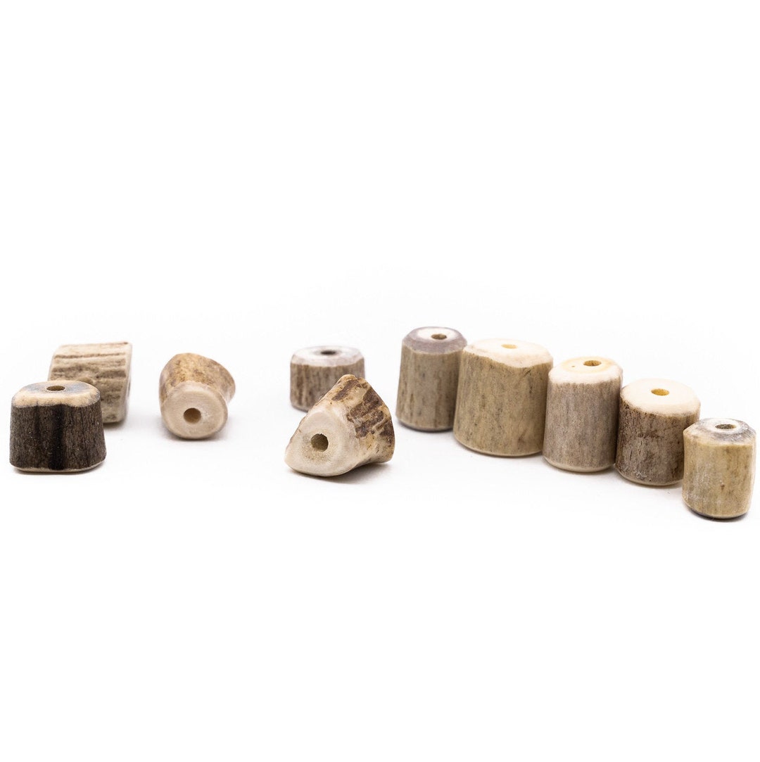 Large Antler Beads, 10 Ct - Etsy