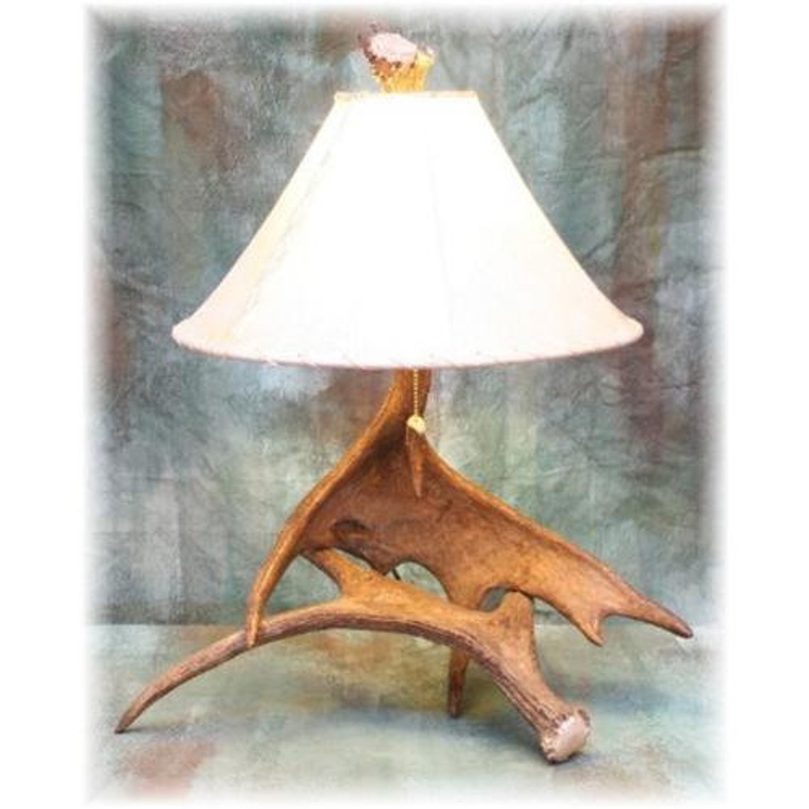 Medium Moose Antler Table Lamp Rustic Décor Country Home - Etsy