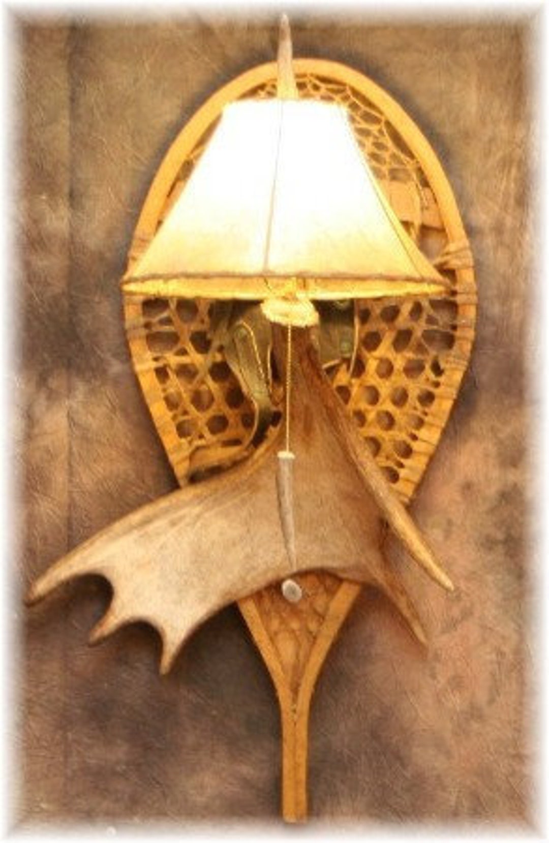 Moose Antler Snowshoe Sconce Rustic Décor Country Home - Etsy UK