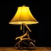 3-4 Whitetail Deer Antler Lamp large Rustic Country Home Farmhouse ...