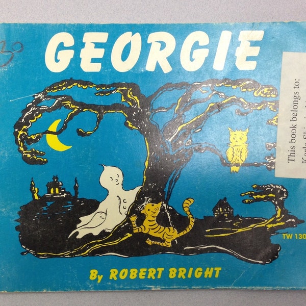 Georgie the Ghost Book - Etsy