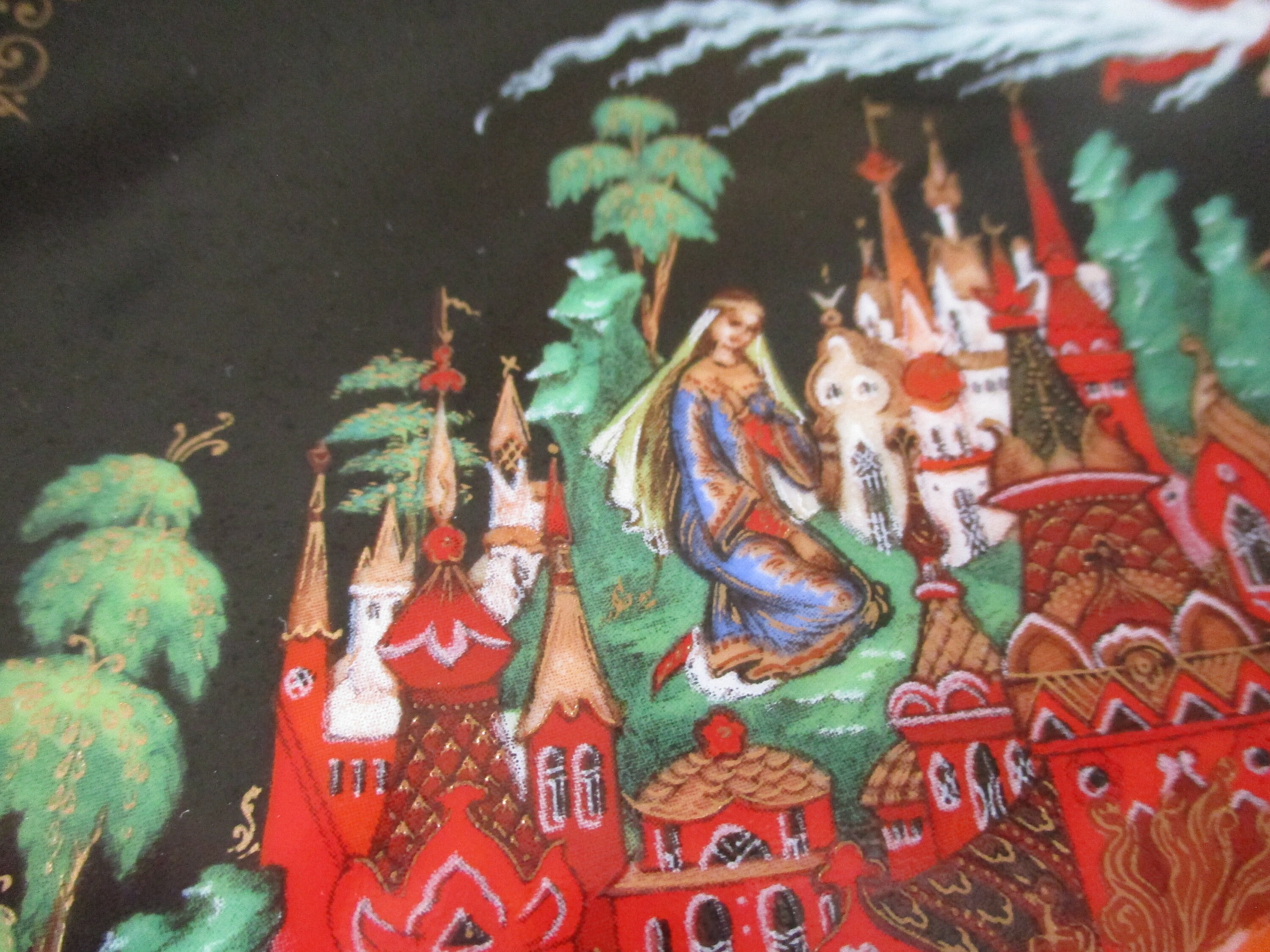 Russian Fairy Tale Plate by Bradford Exchange, Ruslan & Ludmila, 1988 ...