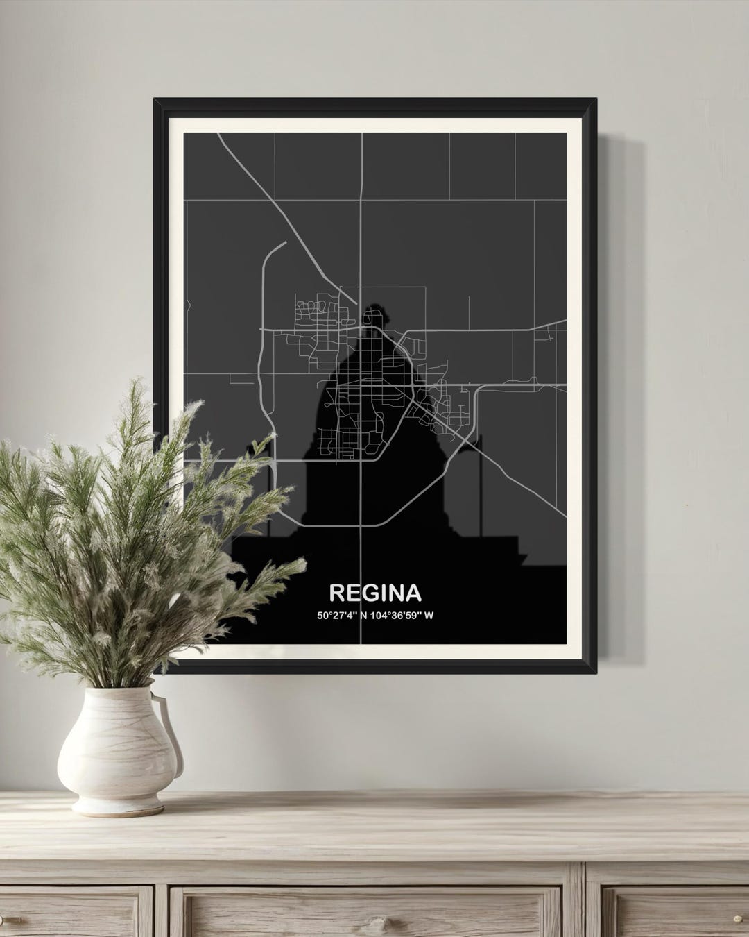 Printable Regina Map Art | Saskatchewan Legislative Assembly Building ...