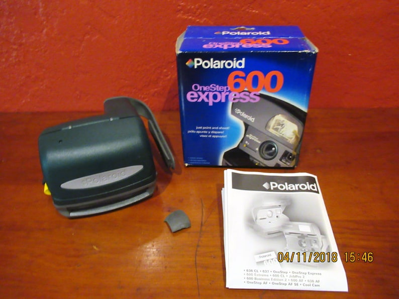 Polaroid 600 One Step Express Instant Camera - Etsy