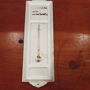 Awesome Vintage Tin Advertising Thermometer - Etsy