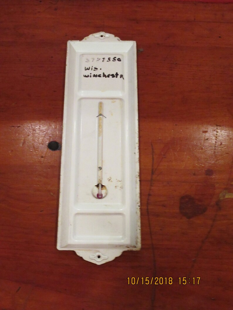 Awesome Vintage Tin Advertising Thermometer - Etsy