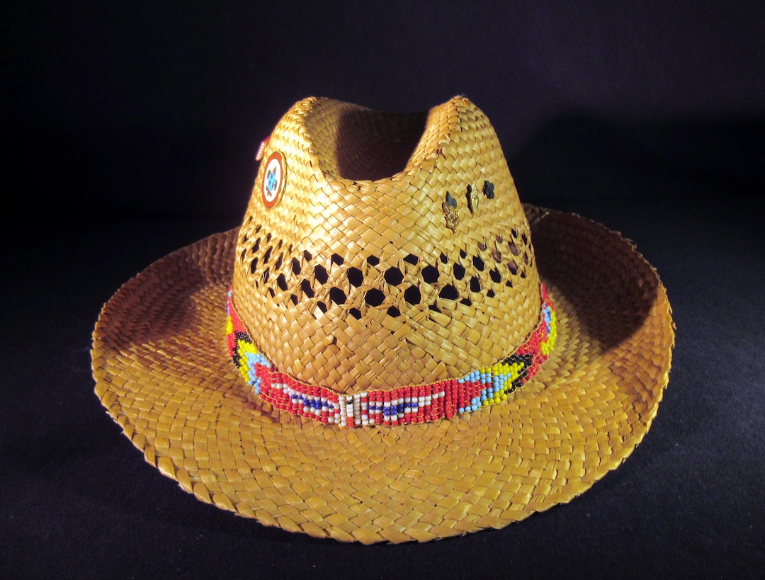 Scout Master Straw Hat - Etsy